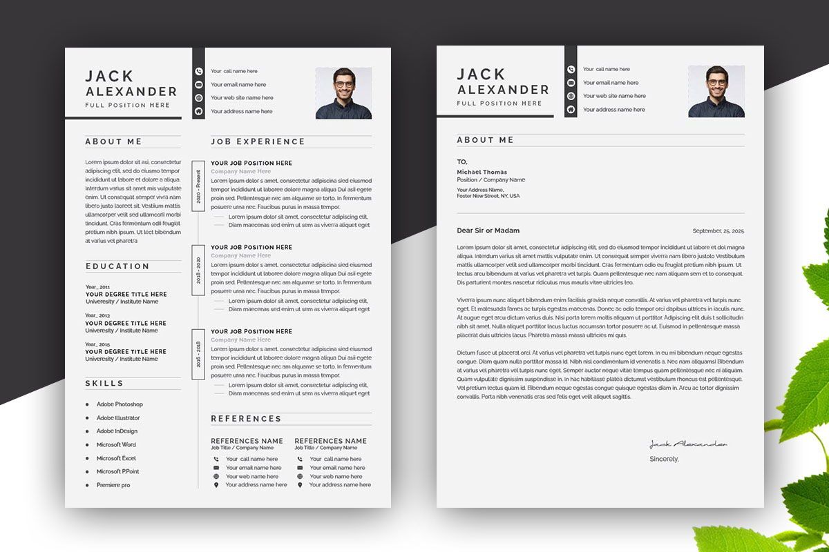 Simple Elegant Resume | Resume Template | Resumepage | 147926 ...