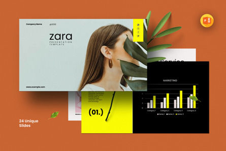 Zara PowerPoint Templates and Google Slides Themes, Backgrounds for ...
