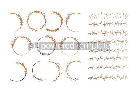 100 lingkaran grafis Grafik | PoweredTemplate.com