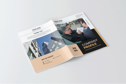 Company Profile Brochure Template Corporate Business Proposal Annual ...