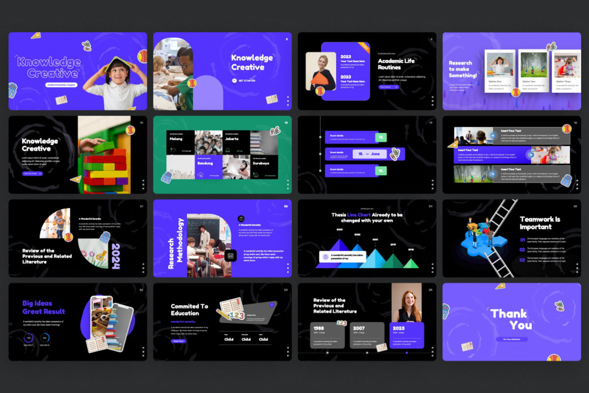 Knowledge PowerPoint Template | Presentation Template 148503