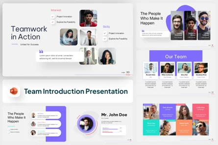 Team Introduction | Presentation Template 149032