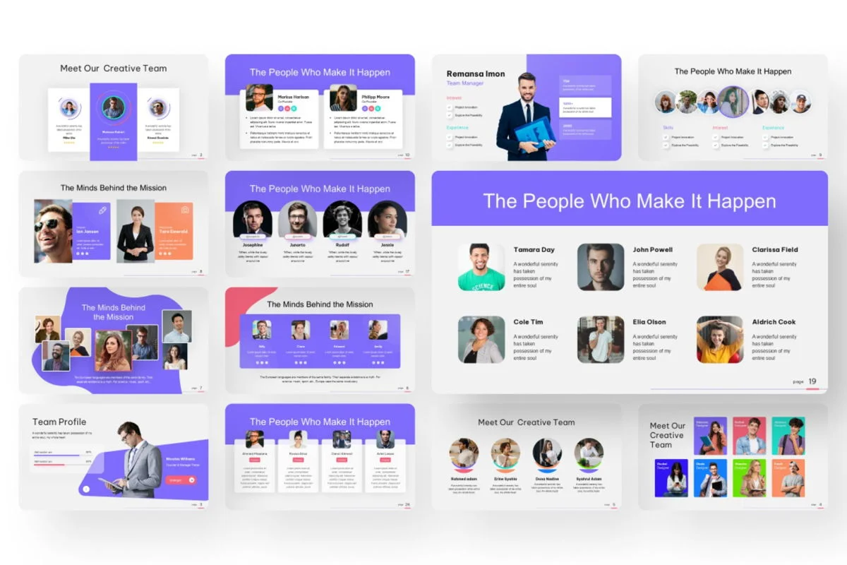 Team Introduction | Presentation Template 149032