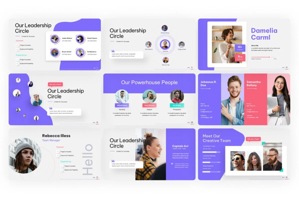 Team Introduction | Presentation Template 149032