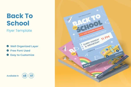 Back to School 2 Flyer | Prospectus | Rrgraph | 152407 ...