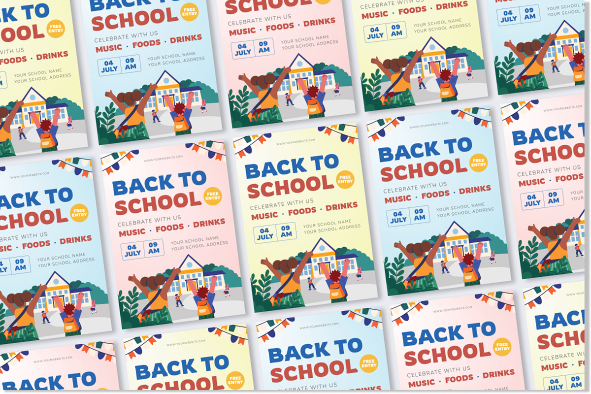 Back to School 4 Flyer | Prospectus | Rrgraph | 152411 ...
