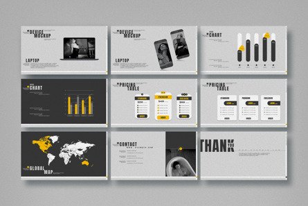 Minimal Google Slides Presentation Template par Artistic sur ...