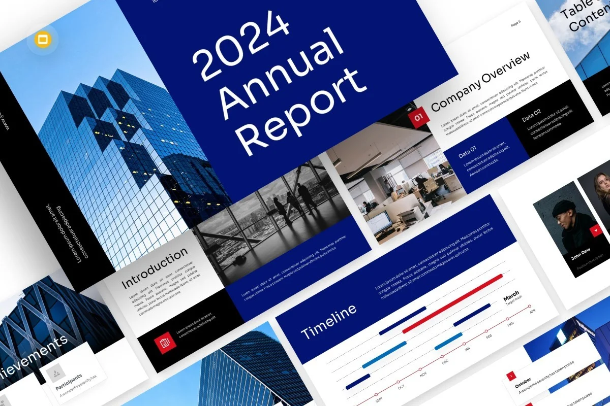 Annual Report CT - Google Slide oleh Catalystco Studio di ...