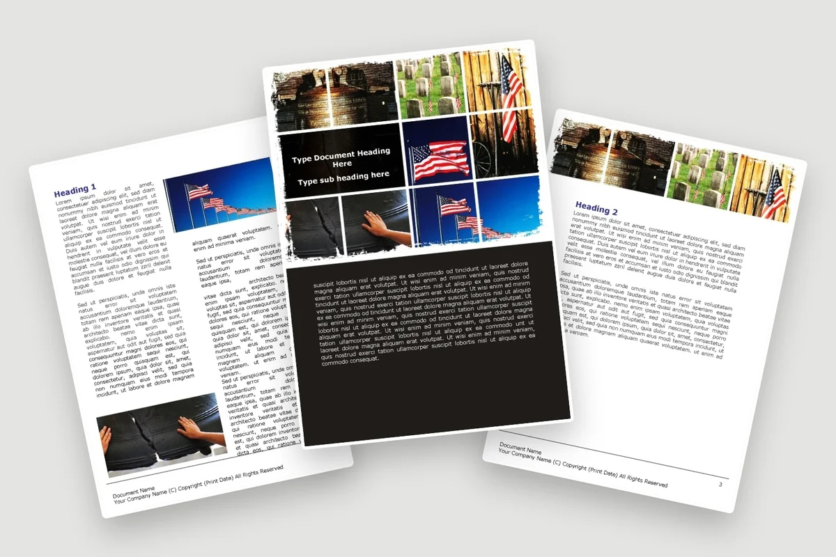 Dead Day Word Templates Design, Download now | PoweredTemplate.com