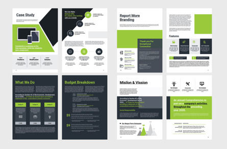 Business Brochure Template Printable Business Brochure InDesign ...