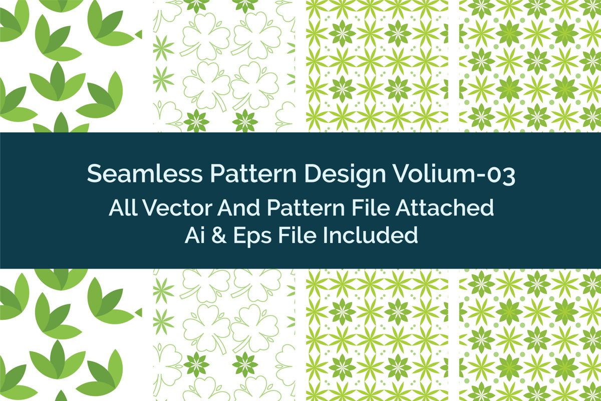 Seamless Pattern Design Vector Template | 02133 | PoweredTemplate.com