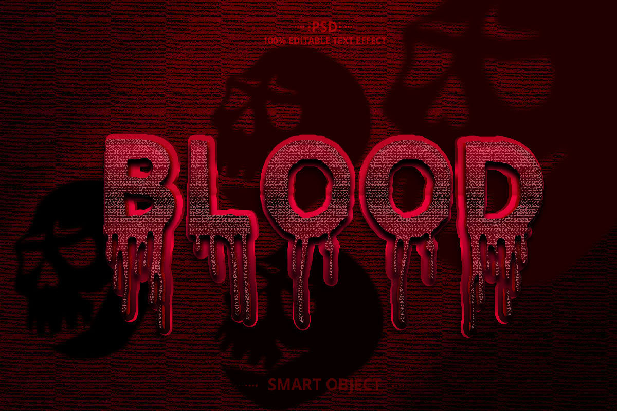 Blood Best Effect Design | Layer Styles | lsvect | 95739 ...