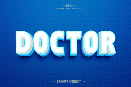 Doctor Best PSD Text Effect Design | Layer Styles | lsvect | 95950 ...