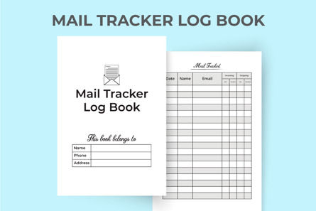 Mail Checklist Log Book KDP Interior | Papeterie | iftikharalam | 97827 ...