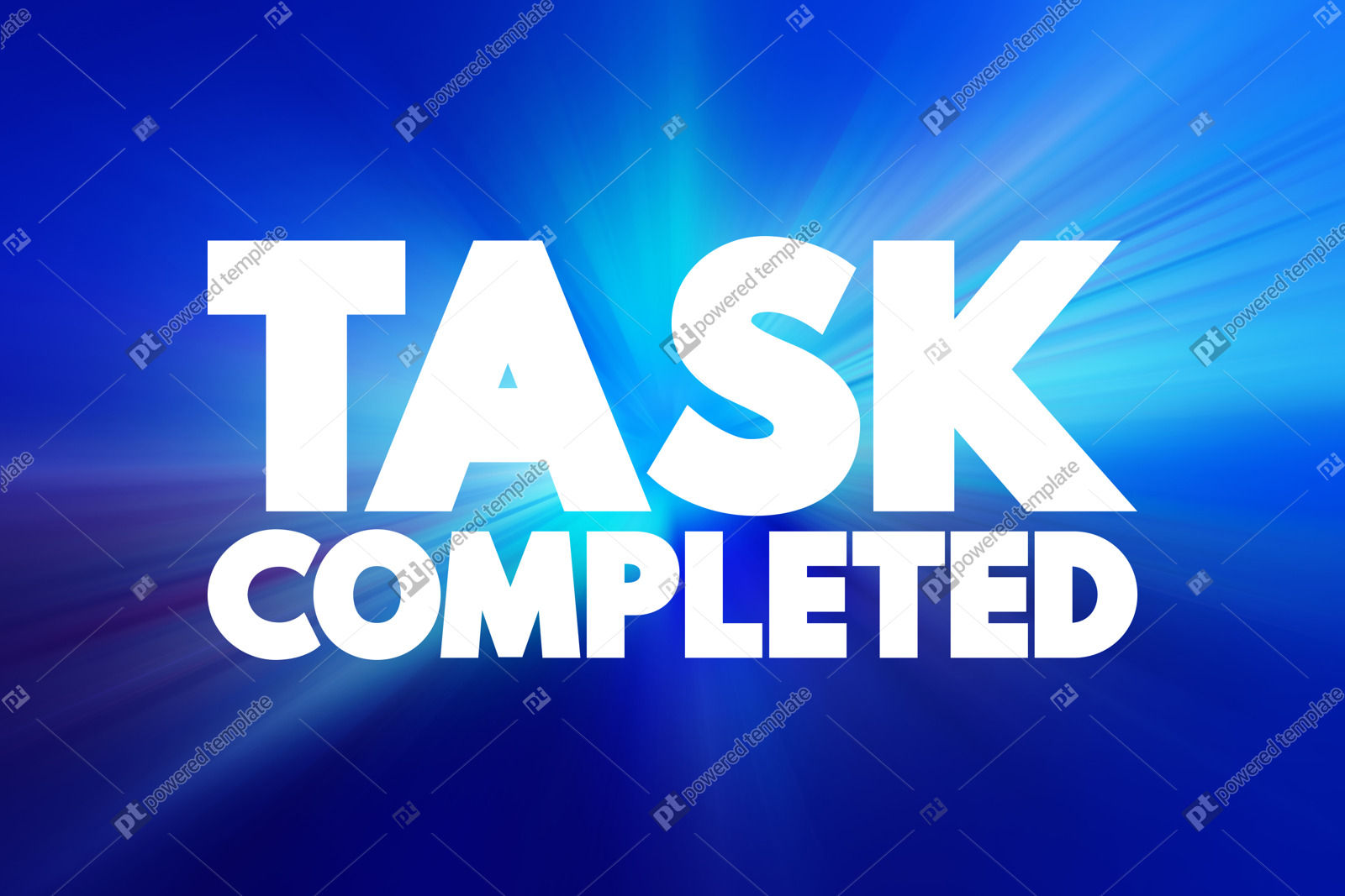 Task Completed Text Quote Concept Background正版照片98424