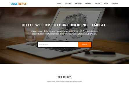 Digital Business Agency Website Template | Web Template | Themeplaza ...
